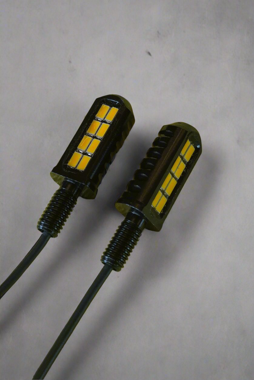 Universal 8 LED Metal Indicators – MotoARZT store